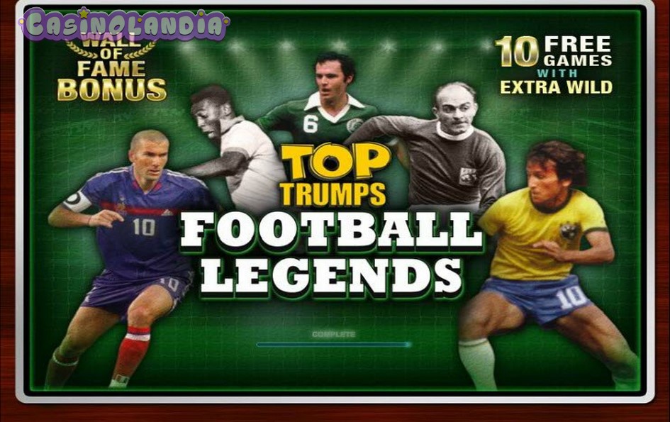 Top Trumps World Football Legends Slot by Playtech RTP 95.96%
