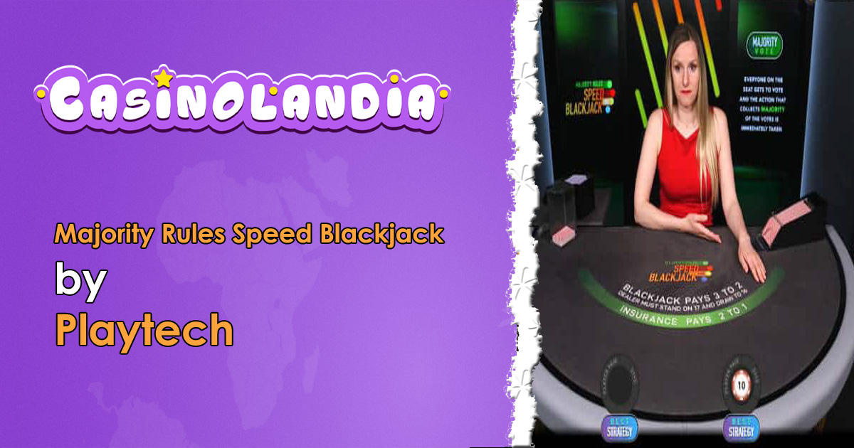 Majority Rules Speed Blackjack by Playtech | The Top Casinos