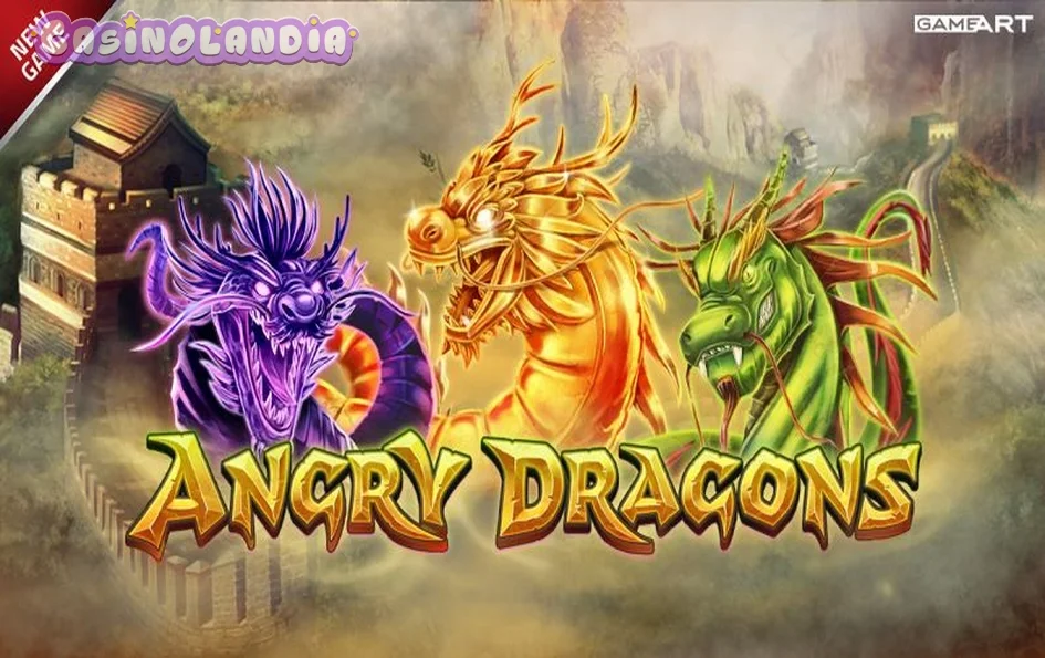 Angry Dragons Slot by GameArt RTP 96.31% | Play for Free