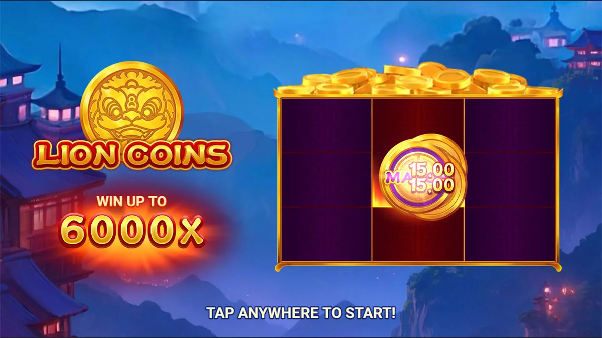 Lion Coins Slot by 3 Oaks Gaming (Booongo) | Play for Free