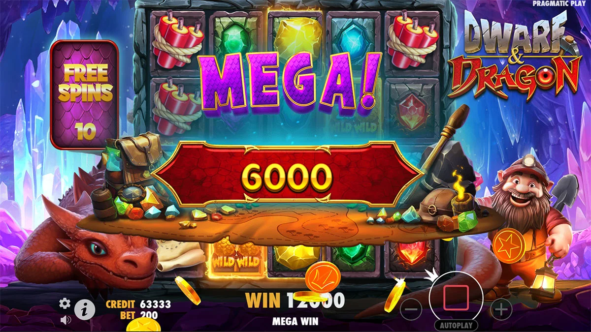 Dwarf & Dragon Slot by Pragmatic Play RTP 96.59%
